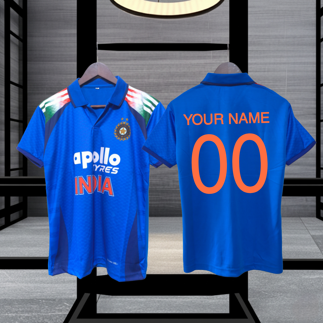 Customised champion trophy Apollo Tyres Half sleeve Jersey 2025 sublim ...