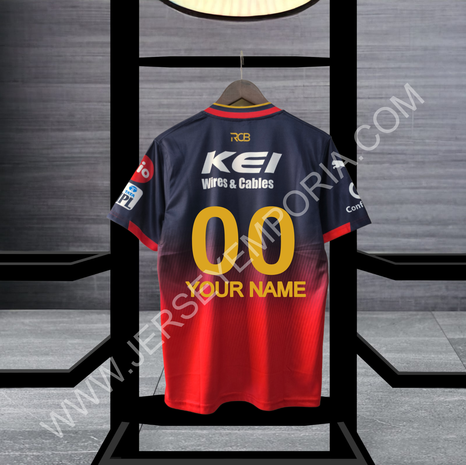 New Customized RCB Jersey Fan edition-2025 – Jerseys Emporia